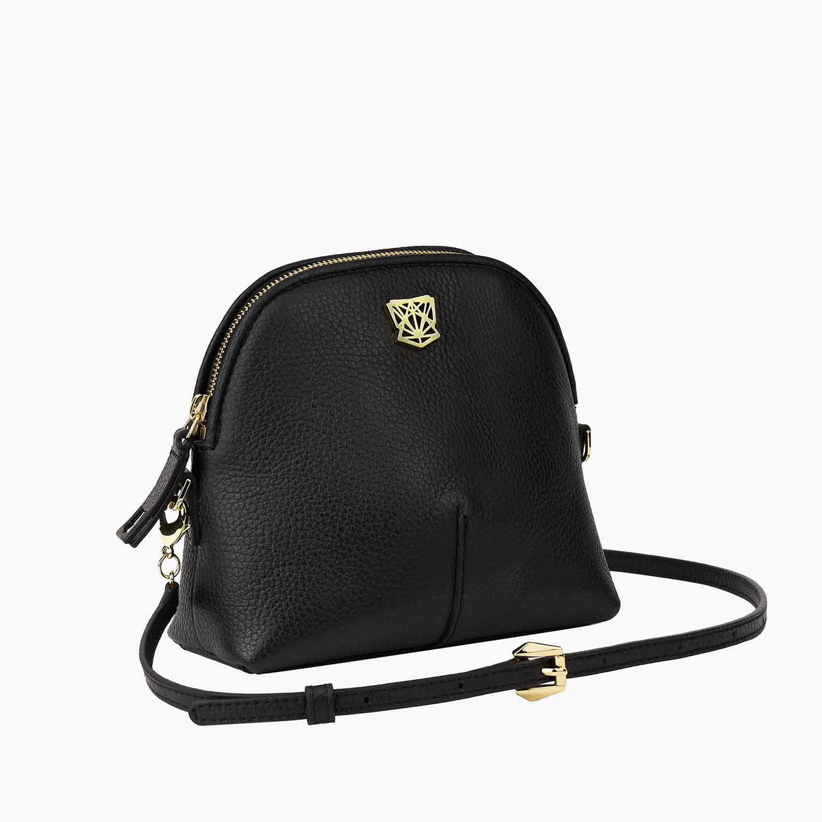 Elena Mini Tumbled Black – SARAGIUNTI
